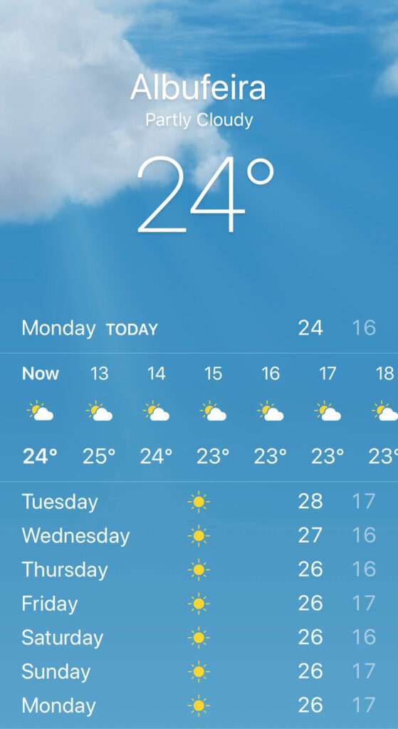 Algarve Weather in October | Book Algarve